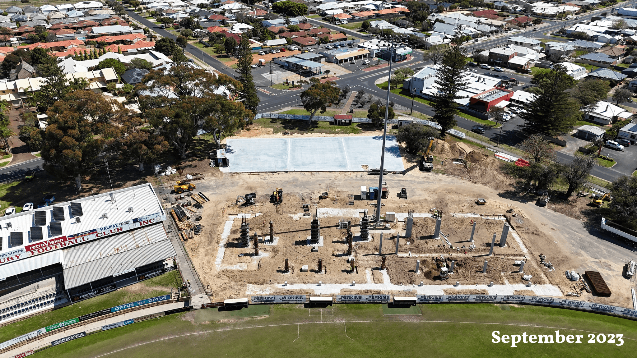 Redevelopment of Hands Oval