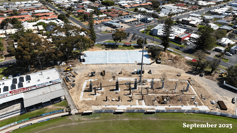 Redevelopment of Hands Oval